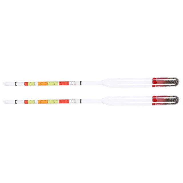 2 PCS SUGAR Meter High-precision Liquid Density Hydrometer Measurement ...