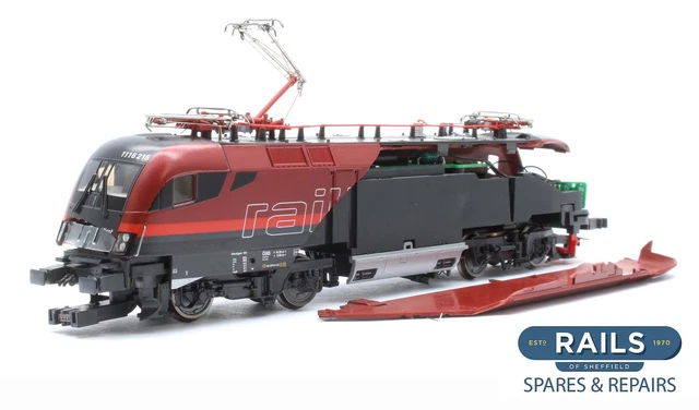 ROCO 'HO' GAUGE 73531 Obb Red Class 1116 Railjet #215-3 Locomotive *Dcc ...