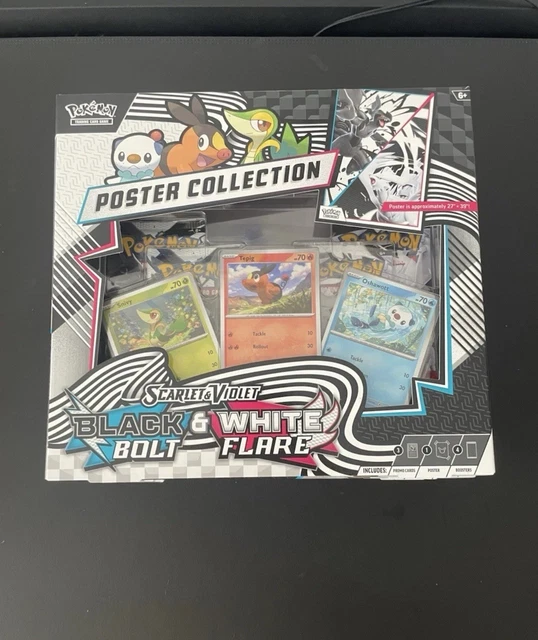 POKEMON TCG: BLACK Bolt & White Flare Unova Poster Collection - EN New ...
