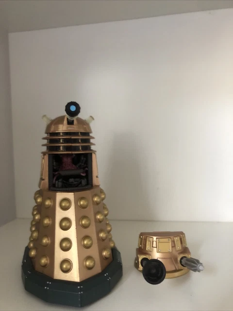 DOCTOR WHO DALEK Mutant Reveal 5” Rare Action Figure Gold Bronze ...