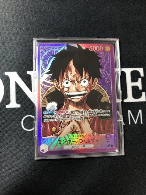 CARTA ONE PIECE Monkey D Luffy OP05-060 Leader Parallel 53125 EUR 56,44 - PicClick IT