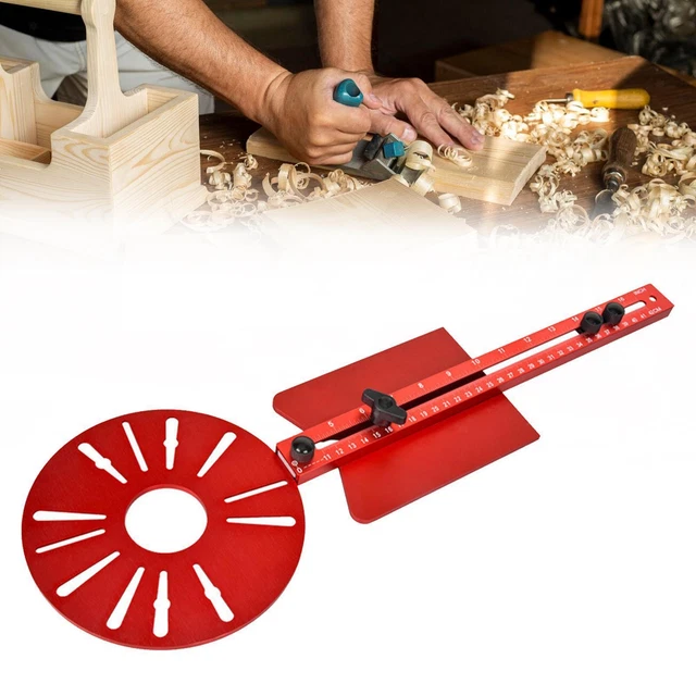 MACHINE DE DÉCOUPAGE, gabarit de coupe circulaire pour menuisier, fraisage EUR 42,47 - PicClick FR
