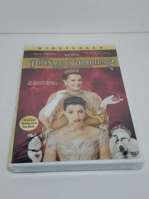 PRINCESS DIARIES 2: Royal Engagement (DVD, 2004, Widescreen) Brand New ...