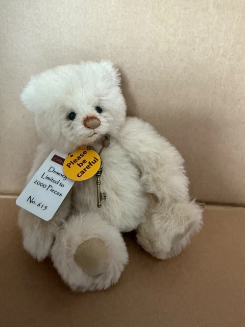 CHARLIE BEARS DOWNEY LIMITED EDITION 615 / 2000 MINIMO COLLECTION RARE ...