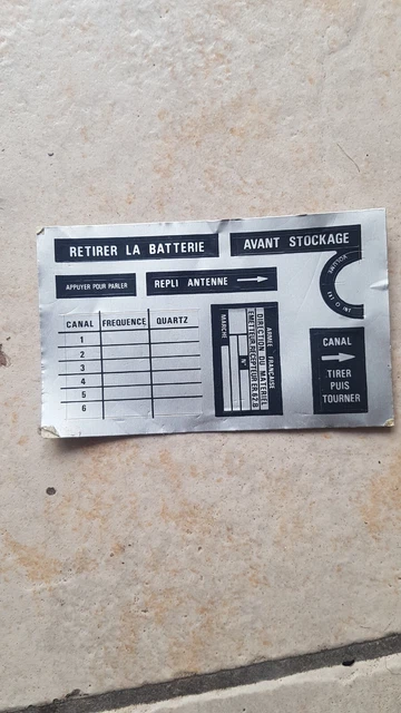 RADIO : TRPP - 11 avec accessoires , bon état EUR 100,00 - PicClick FR