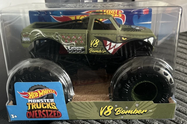 HOT WHEELS MONSTER Truck Oversized V8 Bomber 1:24 £21.00 - PicClick UK