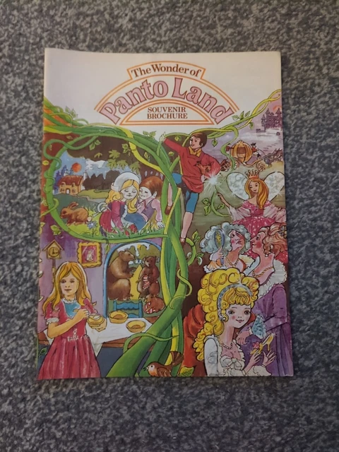 THE WONDER OF Panto Land Pantomime Programme Souvenir Brochure Ted ...