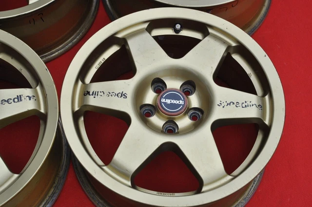 JDM 16& SPEEDLINE ST2 PREO-R 5x100 7JJ ET48 wheels Subaru impreza gc8 ...