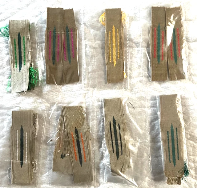 WW2 GERMAN COLLAR TABS x 8 PAIRS £16.00 - PicClick UK