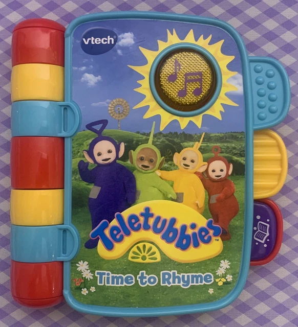 VTECH TELETUBBIES TIME To Rhyme Interactive Electronic Book Lights ...