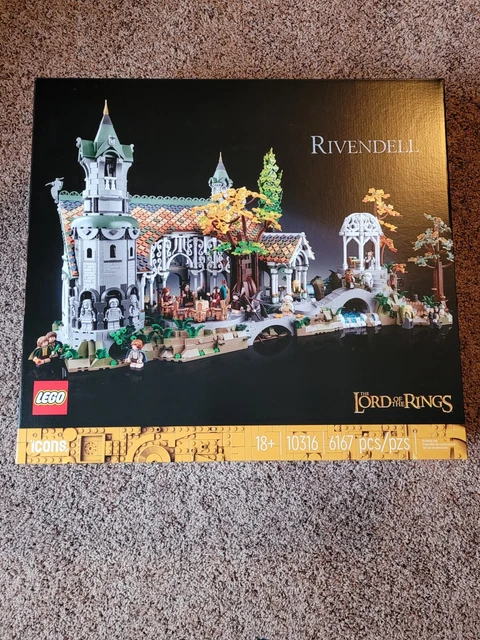 LEGO ICONS LORD Of The Rings Rivendell 10316 BOX ONLY £10.98 - PicClick UK LEGO ICONS LORD Of The Rings Rivendell 10316 BOX ONLY £10.98 - PicClick UK
