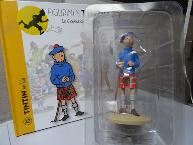 FIGURINE TINTIN N° 22 TINTIN EN KILT collection officielle sans ...