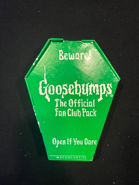 GOOSEBUMPS 1995 - The Official Fan Club Coffin Only - Used $128.00 ...