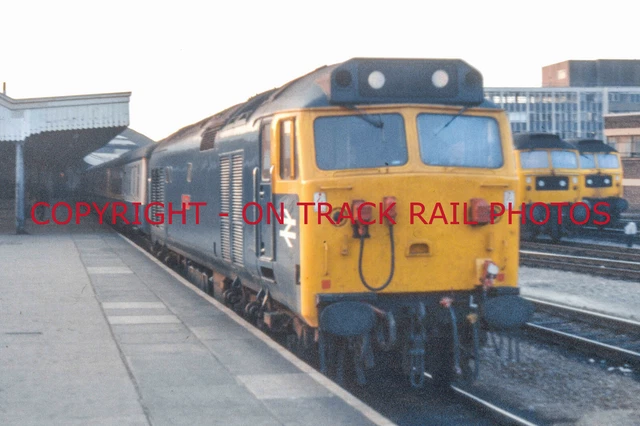 UK RAILWAY PHOTOGRAPH Of Class 50 50004. Rm50-28 £1.70 - PicClick UK
