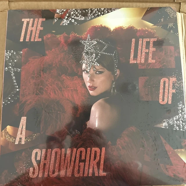 TAYLOR SWIFT THE Life Of A Showgirl Red Lipstick & Lace Transparent ...