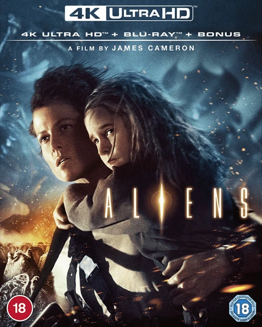 ALIENS 4K REMASTERED Uhd Blu-Ray James Cameron New Sealed + Slipcover 📀 ...