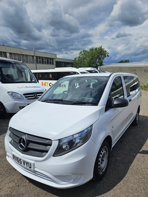 MERCEDES-BENZ VITO 8 seater first registered 2015 in white £5,000.00 ...