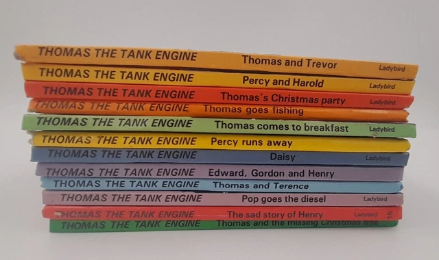 THOMAS THE TANK Engine Vintage Ladybird Books Children's Hardback Books ...