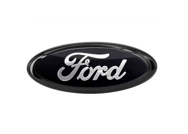 BADGE FOR FORD Black Front Grille Oval Emblem F-150 Edge Explorer 9 ...
