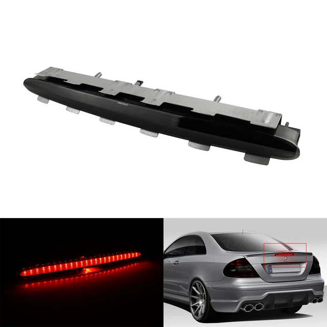 POUR MERCEDES CLK W209 LED Arrière Troisième feu stop freinage Noir ...