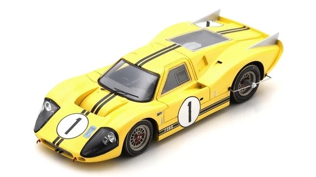 MINIATURE VOITURE AUTO 1 : 43 spark Model Ford GT40 Mk IV N.1 le Mans ...
