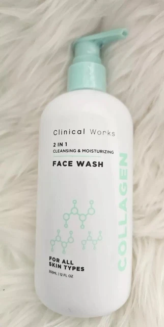 CLINICAL WORKS COLLAGEN Cleansing & Moisturising Face Wash 355ml £17.00 ...