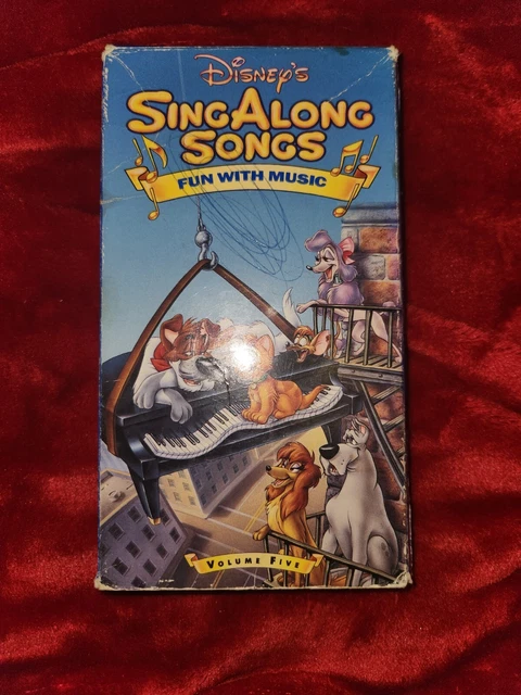 DISNEYS SING ALONG Songs - Fun With Music (VHS, 1993) EUR 1,84 - PicClick FR