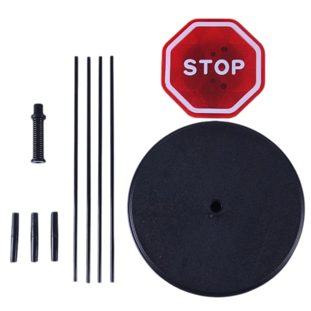 PARKING GARAGE FLASHING Stop Sign, Garage Parking Sign, Adjustable ...