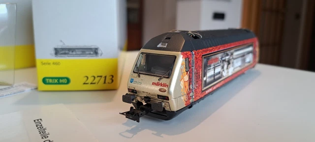 TRIX 22713 SBB Re 460 Swiss Collection 2 "Muskidose", Dc 2L, Analog EUR ...