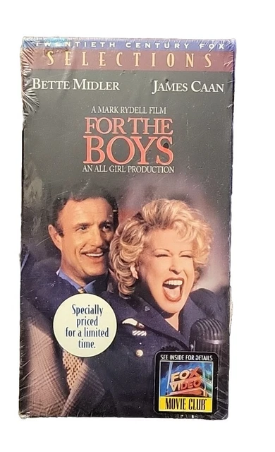 FOR THE BOYS VHS Watermark 1992 Bette Midler James Caan New £19.09 ...