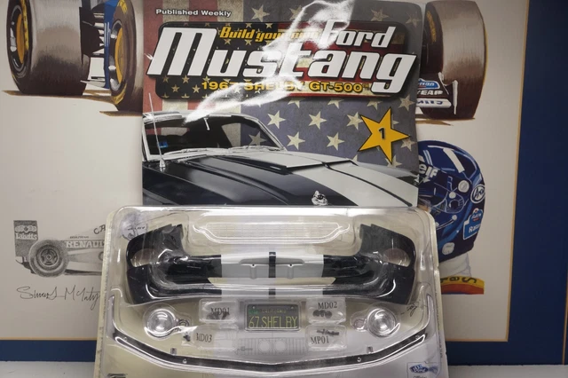 DEAGOSTINI MAGAZINE - Build Your Own Ford Mustang Gt500 Shelby - Model ...