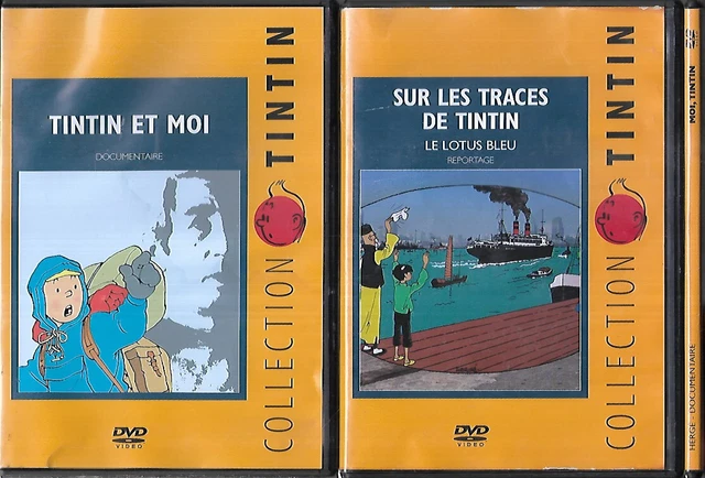 LOT X 3 DVD Documentaire/reportage-COLLECTION TINTIN, moi, tintin ...