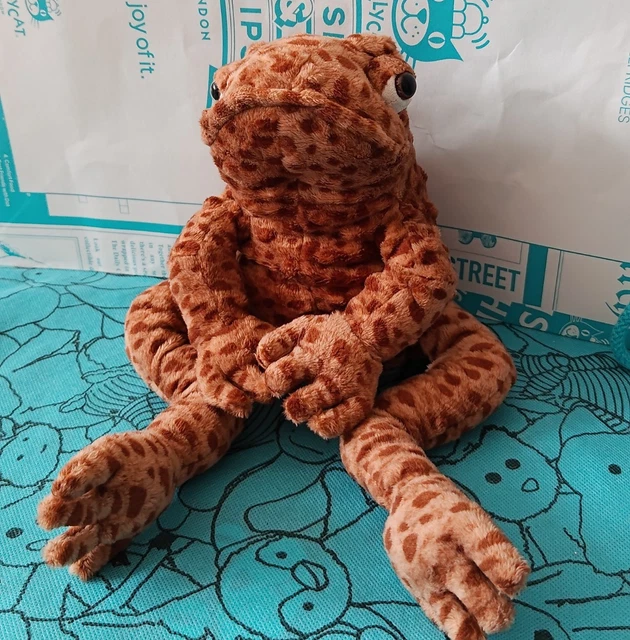 JELLYCAT TOBY TOAD/ Frog £110.00 - PicClick UK