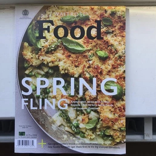 WAITROSE FOOD MAGAZINE May 2025: Spring Fling £1.17 - PicClick UK