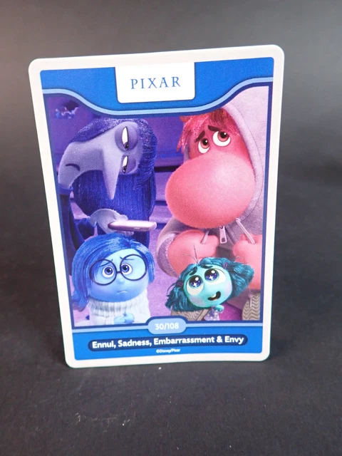 DISNEY WORLD'S OF Wonder Card ENNUI, SADNESS, EMBARRASSMENT & ENVY $2. ...