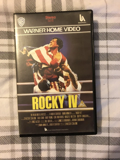 ROCKY 4 IV Big Box VHS - Sylvester Stallone (1985) £36.99 - PicClick UK