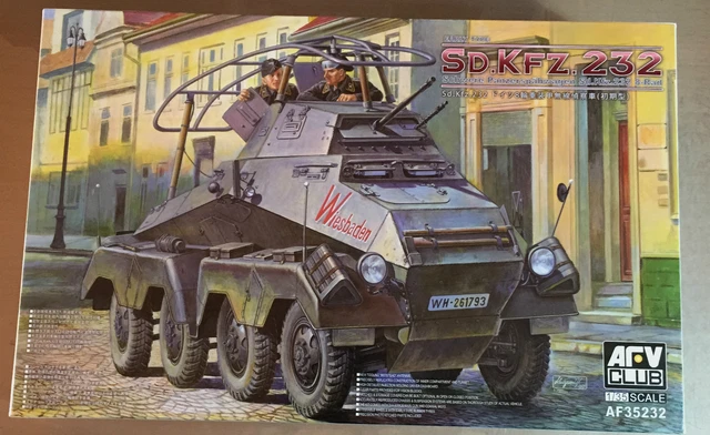 AFV CLUB AF35232 - 1/35 Heavy Tank Spah Car Sd.kfz.232 8-Wheel Early ...