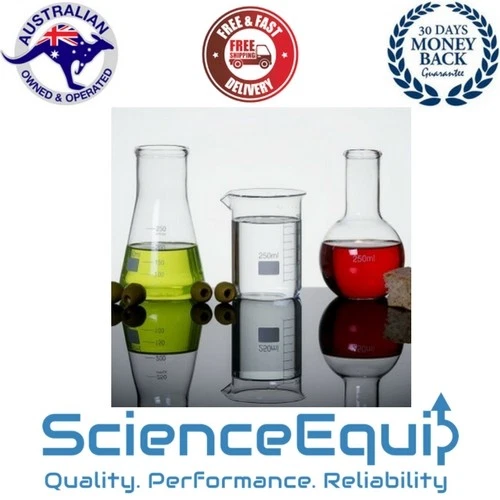 GLASS BEAKER Conical Flask Volumetric Flask Kit Premium 1 each 250ml ...