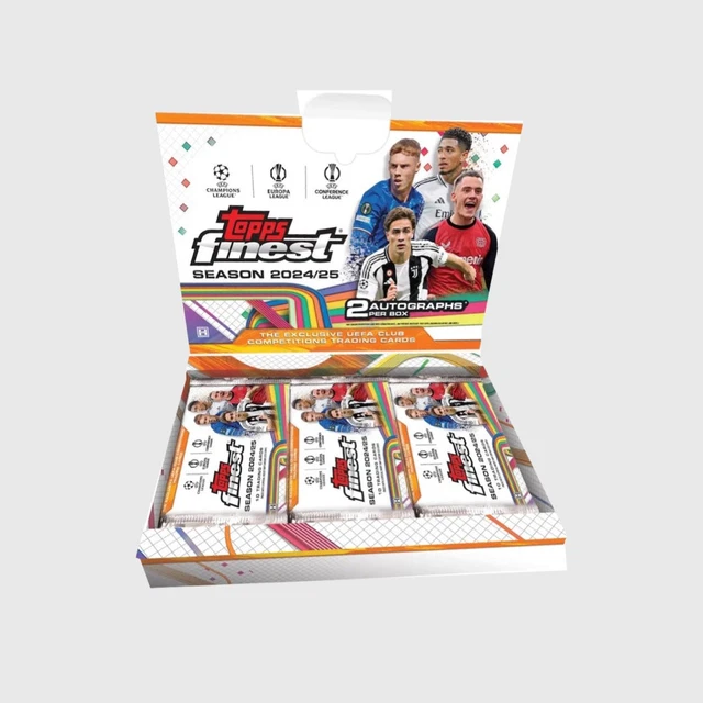 2024-25 TOPPS FINEST UCC Soccer Hobby Box £260.95 - PicClick UK