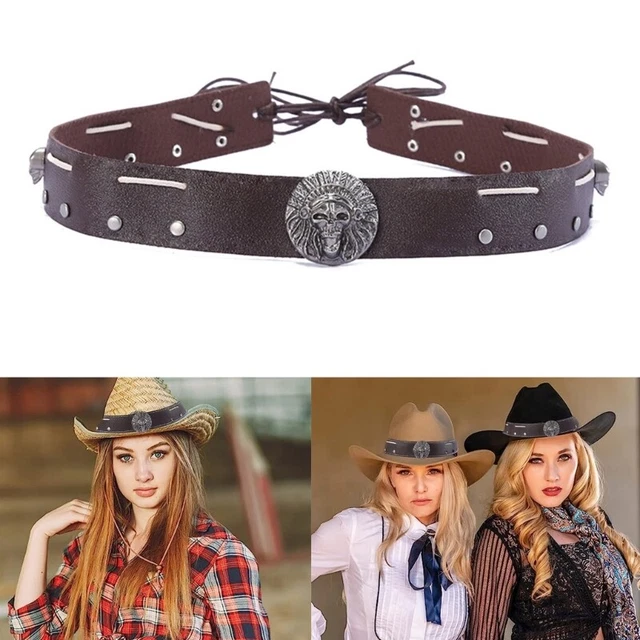 STRAW HAT BELT for Travel Panama Hat Belt Carving Charm Hat Buddy Bands ...