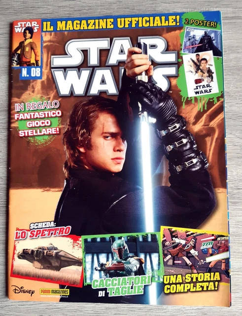 RIVISTA STAR WARS magazine ufficiale n 8 Disney Panini magazines 2017 ...