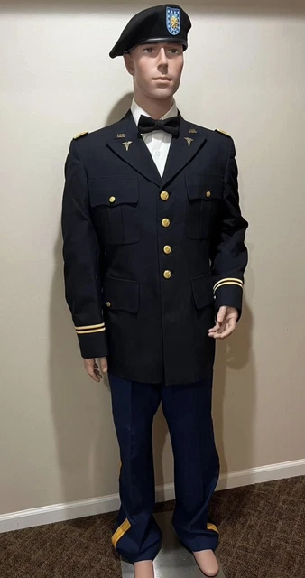 US ARMY MEN’S Military Service Dress Blue Uniform set (40R Jacket) £160 ...