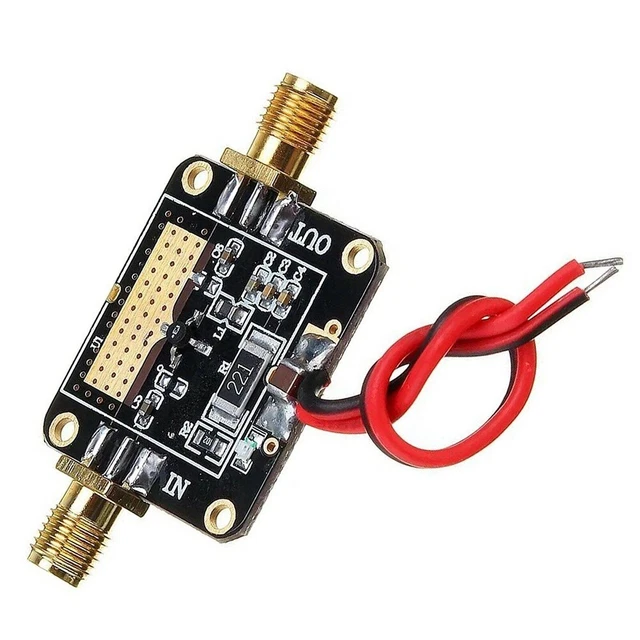 PRACTICAL RF WIDEBAND Lownoise Low Noise Figure Amplifier Module 32dB ...
