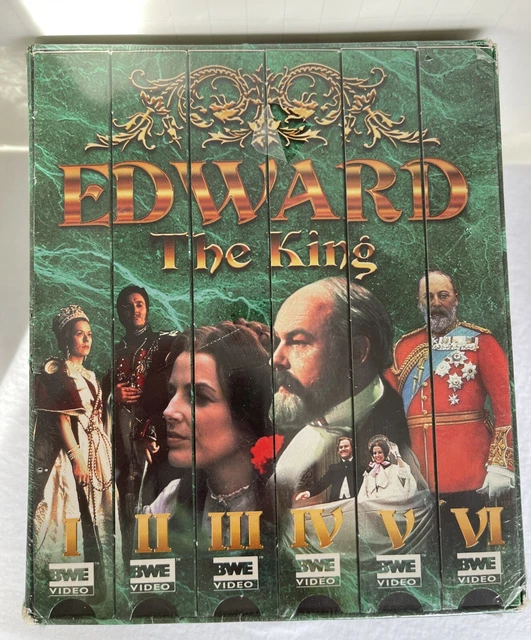 EDWARD THE KING Statesman, Scoundrel, Sovereign, 6 VHS Tapes New Sealed ...