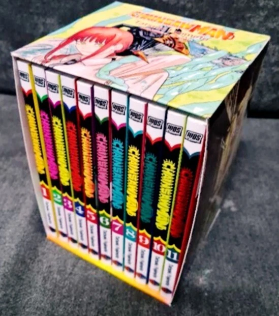 CHAINSAW MAN ENGLISH Manga Complete Boxset Edition Vol. 1-11 END ...