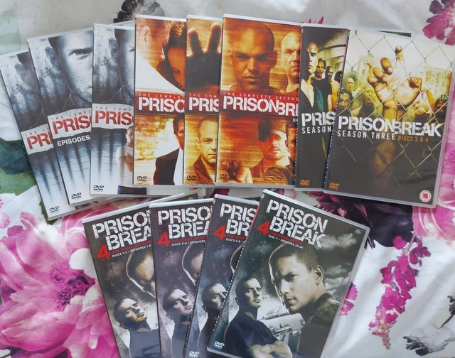 PRISON BREAK COMPLETE Box Set, the complete prison break dvd box set £ ...