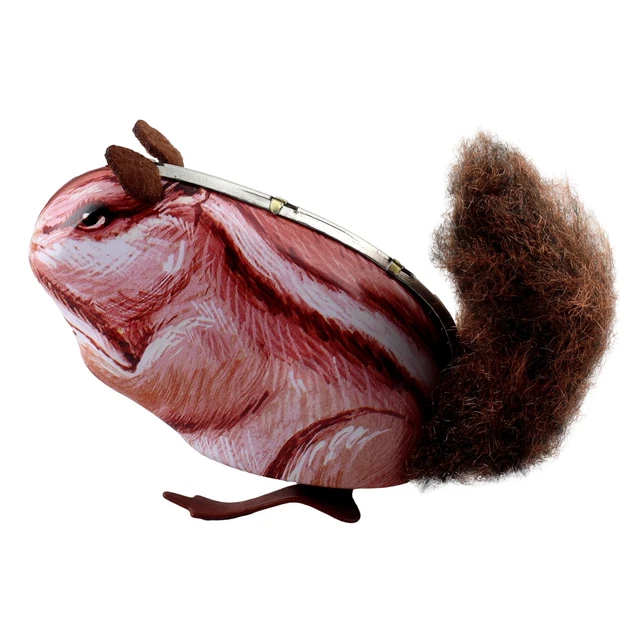 JOUET EN TÔLE écureuil étain animal brun rougeâtre EUR 15,99 - PicClick FR