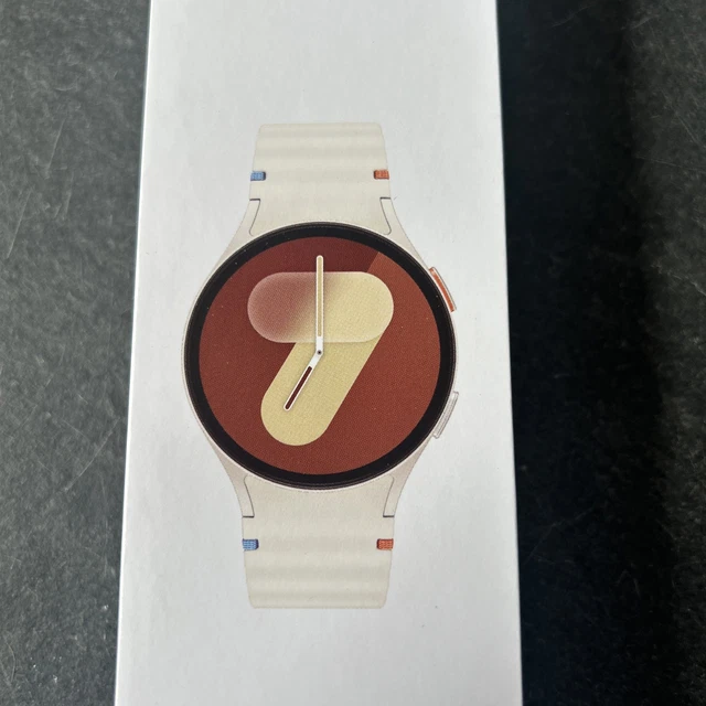 SAMSUNG GALAXY WATCH7 40mm Case CREAM Band GPS NEW £102.62 - PicClick UK