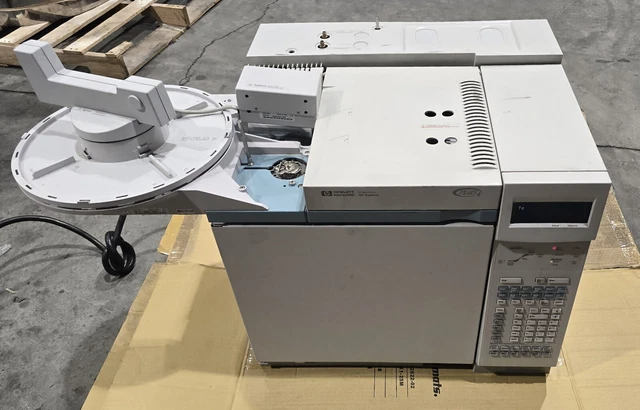 POWER TESTED HP Agilent 6890 Model G1530A GC Gas Chromatograph Series ...