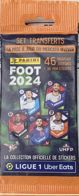 PANINI FOOT 2024 SET TRANSFERTS LA MISE à JOUR DU MERCATO D' HIVER EUR ...